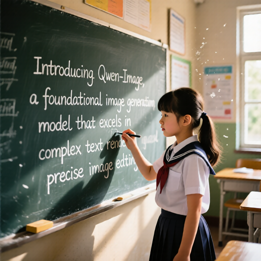 Qwen_8steps_image 画像生成の女王Queenでしょうか？🖥️🚨