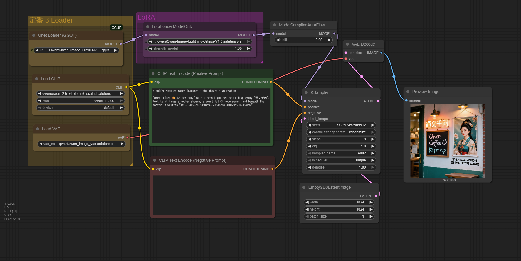 Qwen_8steps_image 画像生成の女王Queenでしょうか？🖥️🚨